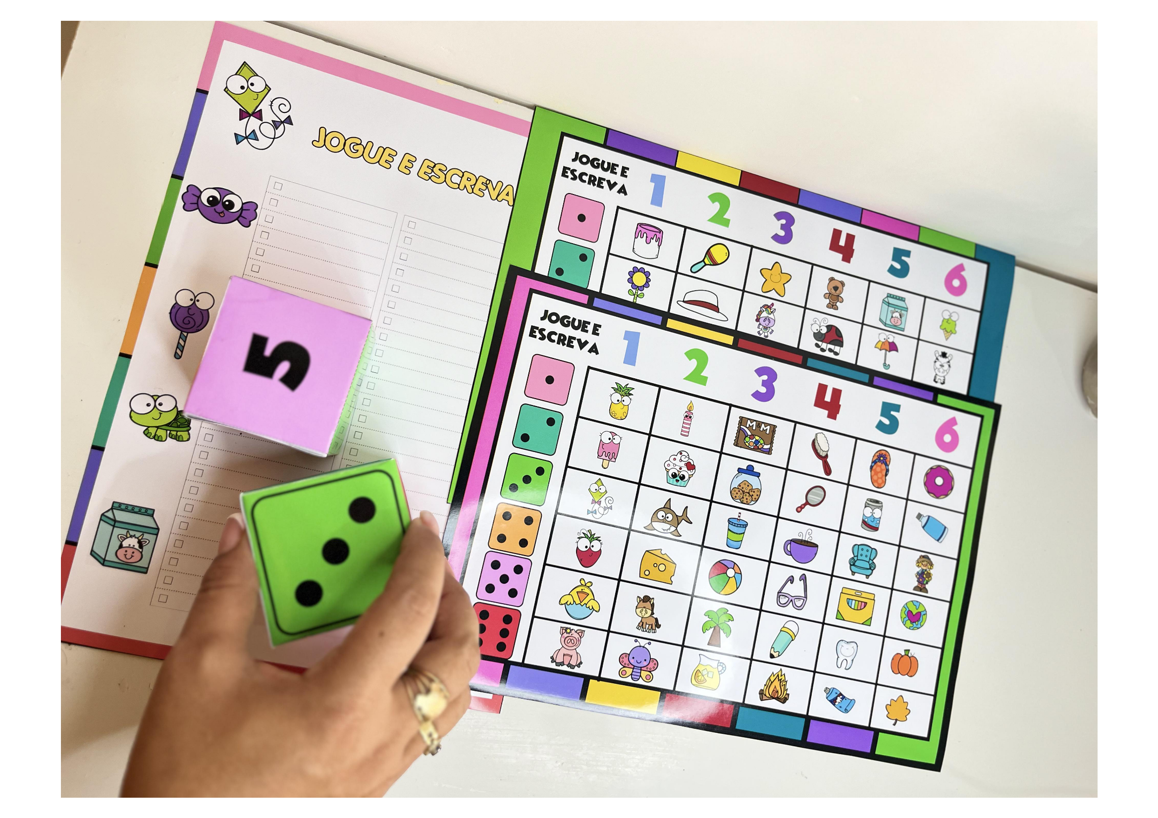 “Kit Jogue e Escreva” – Tarefinha – Recursos Pedagógicos